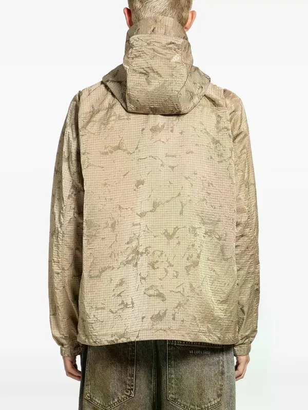 Herno Hooded Short Jacket - Neutrals