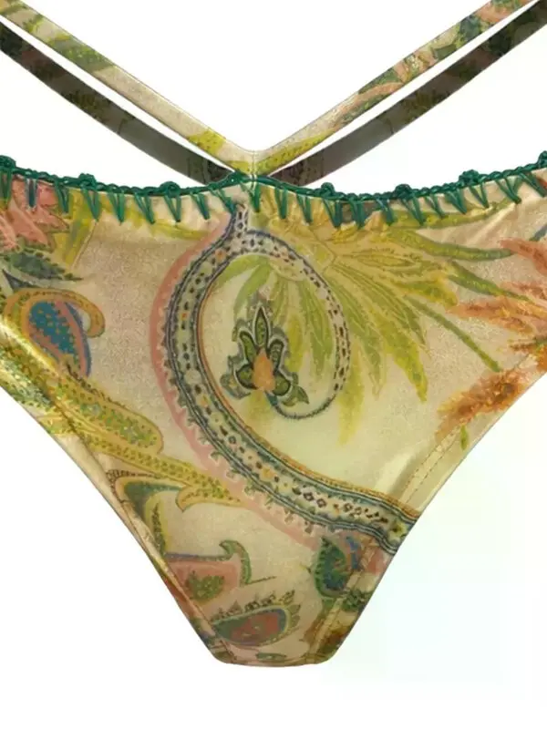 DEL MAAR Paisley Bikini Bottom