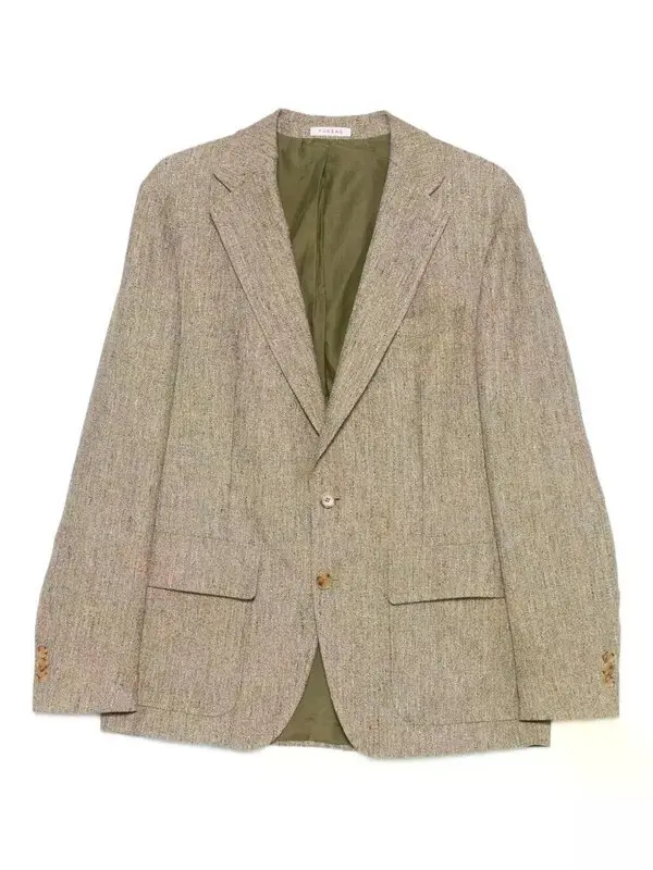 FURSAC Single-breasted Notched-lapel Blazer