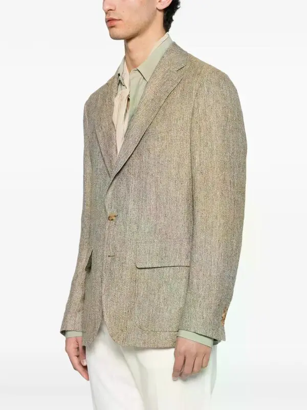 FURSAC Single-breasted Notched-lapel Blazer