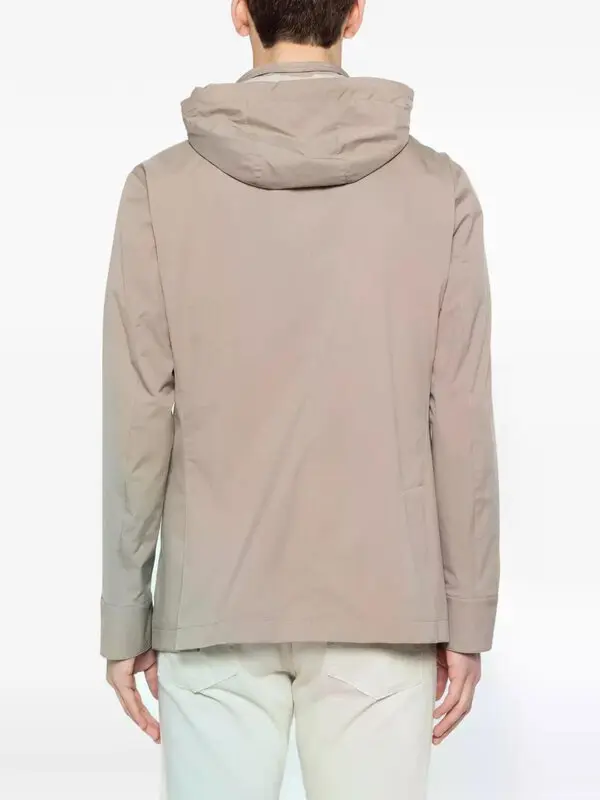 MONTECORE Double-breasted Hooded Jacket