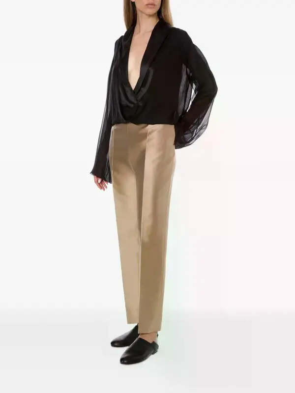 Alberta Ferretti Mikado Trousers