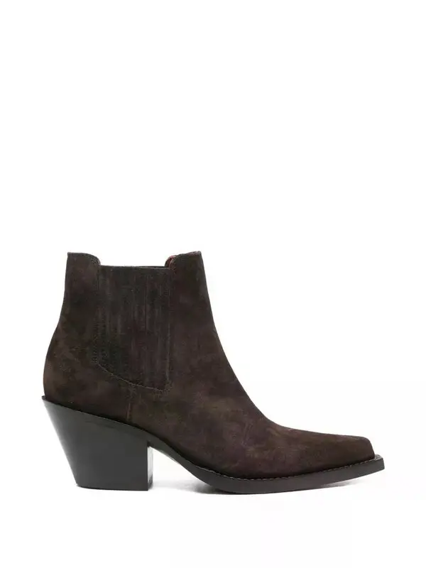 Paris Texas Pointed Suede Boots