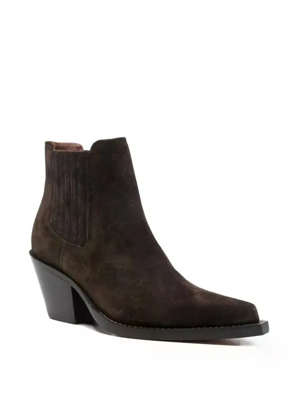 Paris Texas Pointed Suede Boots