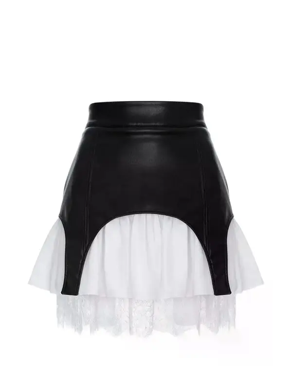 HAMZA Layered Skirt - Black
