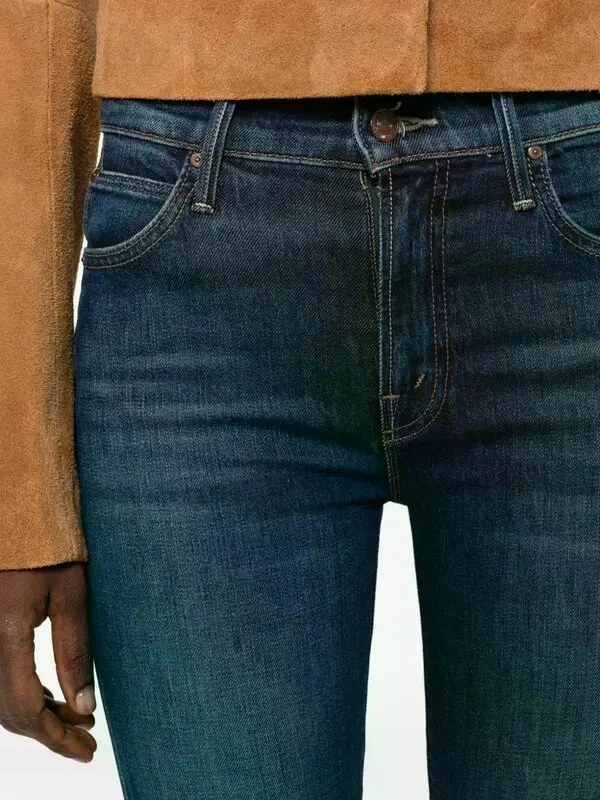 MOTHER The Rascal Skimp Straight-leg Jeans