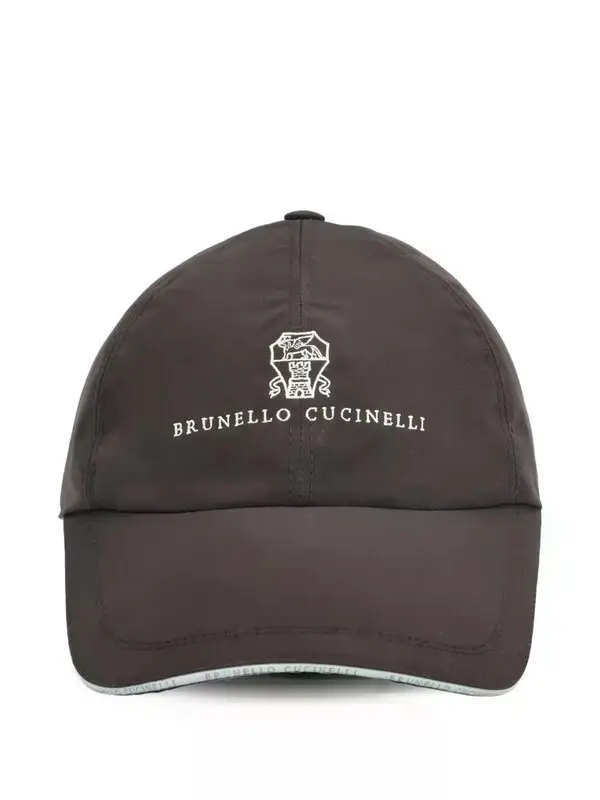 Brunello Cucinelli Logo Baseball Cap - Black