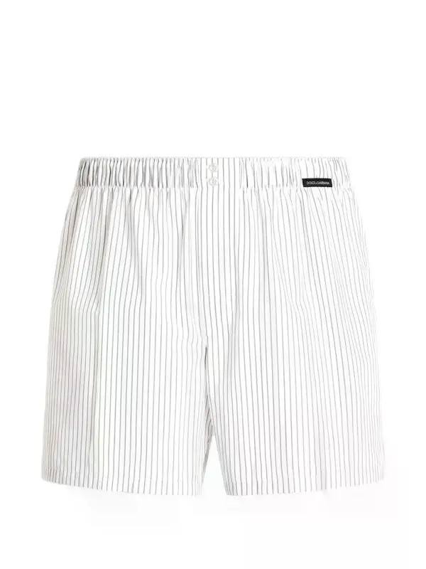 Dolce & Gabbana Striped-pattern Boxers - White