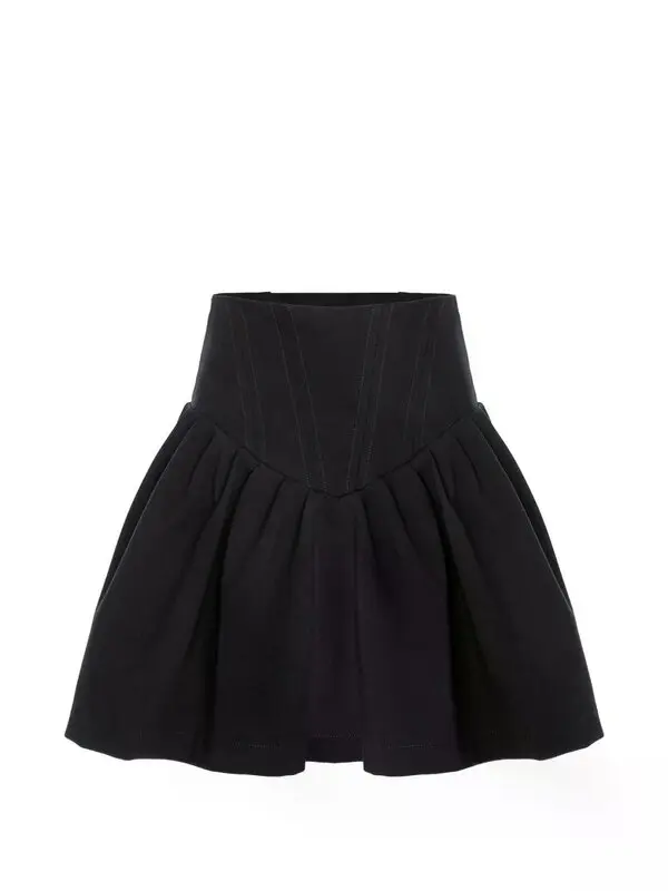 HAMZA A-line Skirt - Black