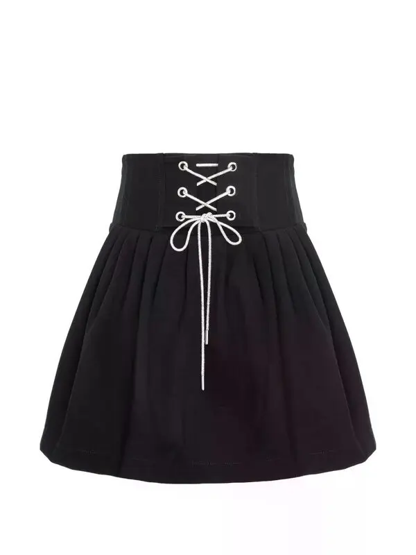 HAMZA A-line Skirt - Black