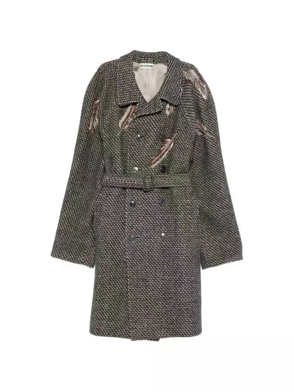 A.N.G.E.L.O. VINTAGE CULT Wool Double-breasted Coat
