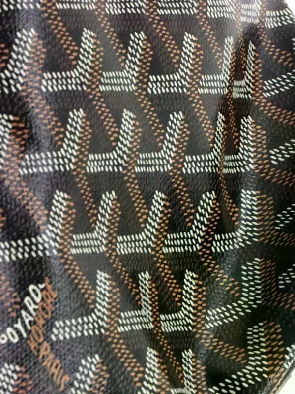 Goyard Saint Louis Coated Canvas Gm Tote Bag - Black