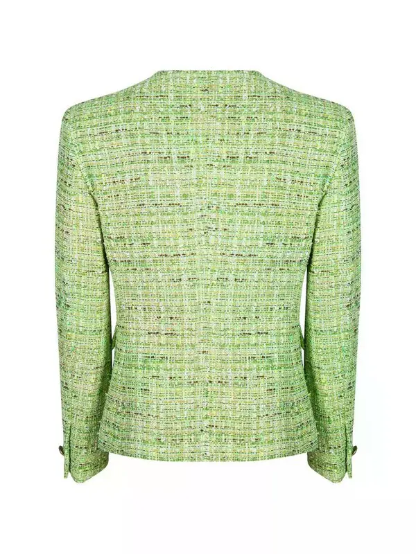 Tagliatore Jodie Button Tweed Jacket