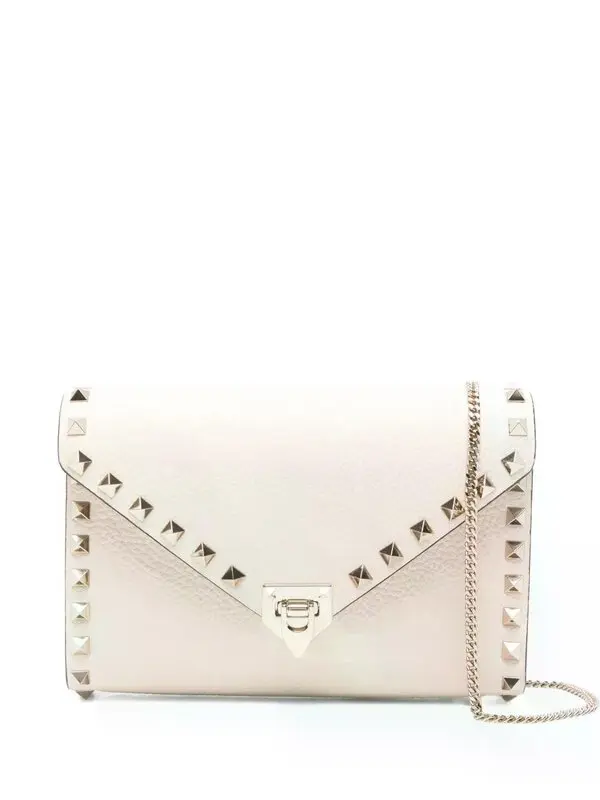 Valentino Garavani Signature Rockstud-embellishment Mini Bag - Neutrals