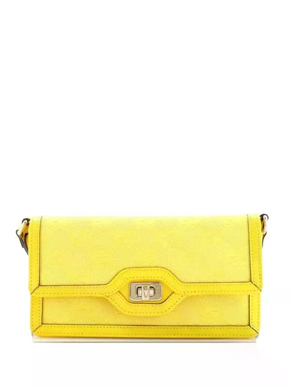 Gucci Luce Gg Canvas Mini Shoulder Bag - Yellow