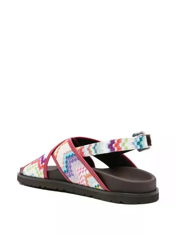 Missoni Zigzag Strap Sandals