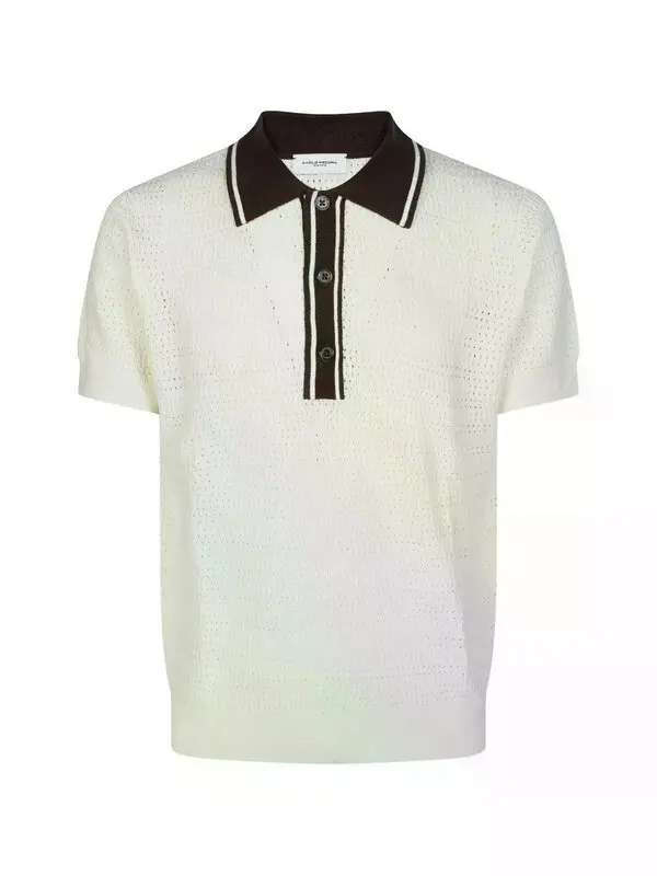 PAOLO PECORA Knitted Polo Shirt