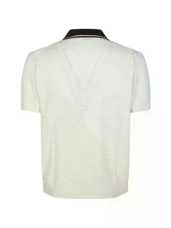 PAOLO PECORA Knitted Polo Shirt