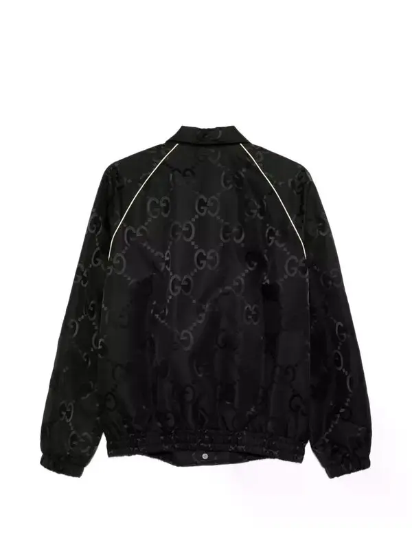 Gucci 2010s Monogram Bomber Jacket
