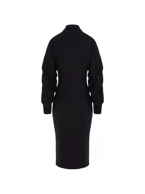 HAMZA Long-sleeved Zip Dress