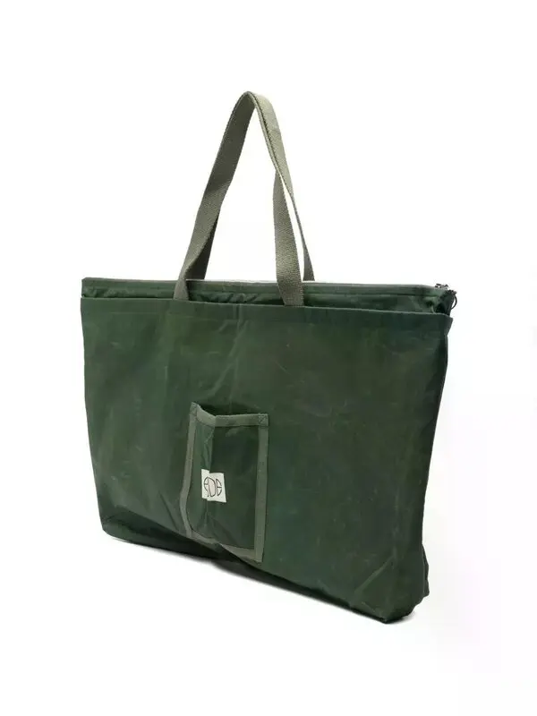BODE Waxed Cotton Zip Tote