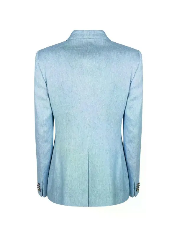 Tagliatore Chambray Double-breasted Jacket