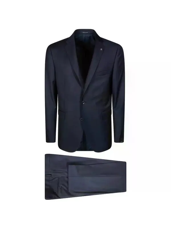 Tagliatore Single-breasted Suit - Blue