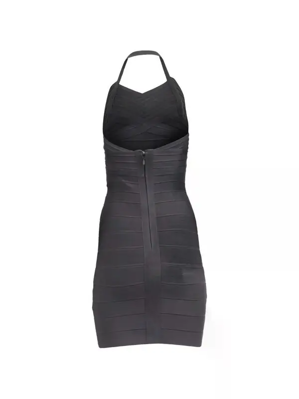 Herve Leger Backless Mini Dress