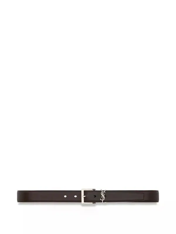 Saint Laurent Logo Buckle Belt