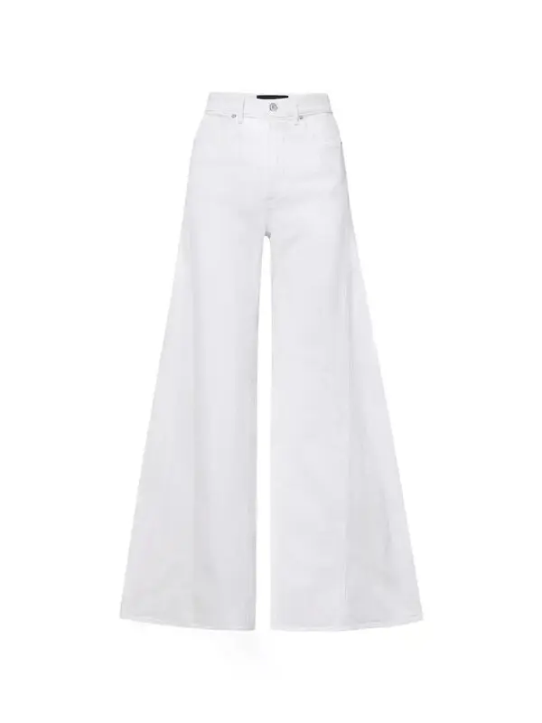 Veronica Beard Vicki Belt Loops Flared Trousers