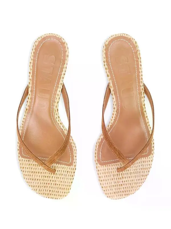 Staud Freja Woven Sandals