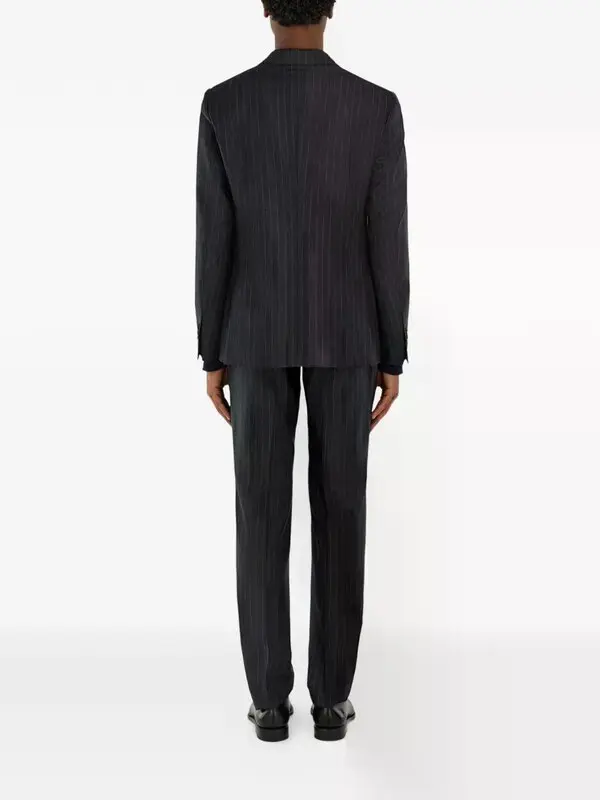 FERRAGAMO Wool Pinstripe Suit