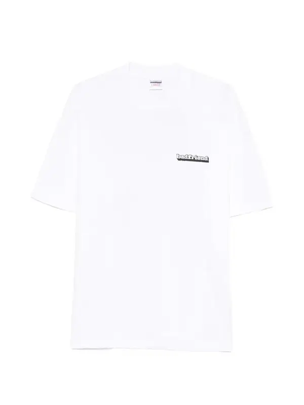BADFRIEND Logo-print T-shirt - White