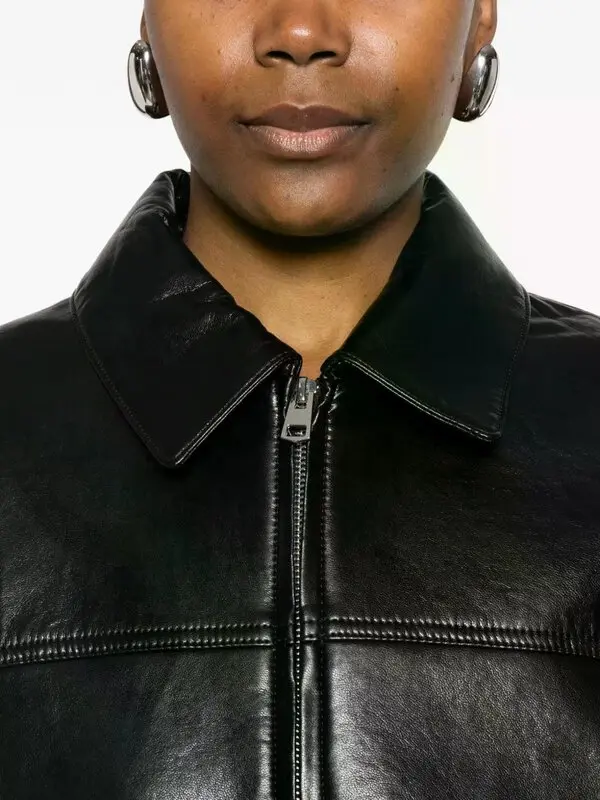 AGOLDE Dixon Cocoon Zip Bomber Jacket