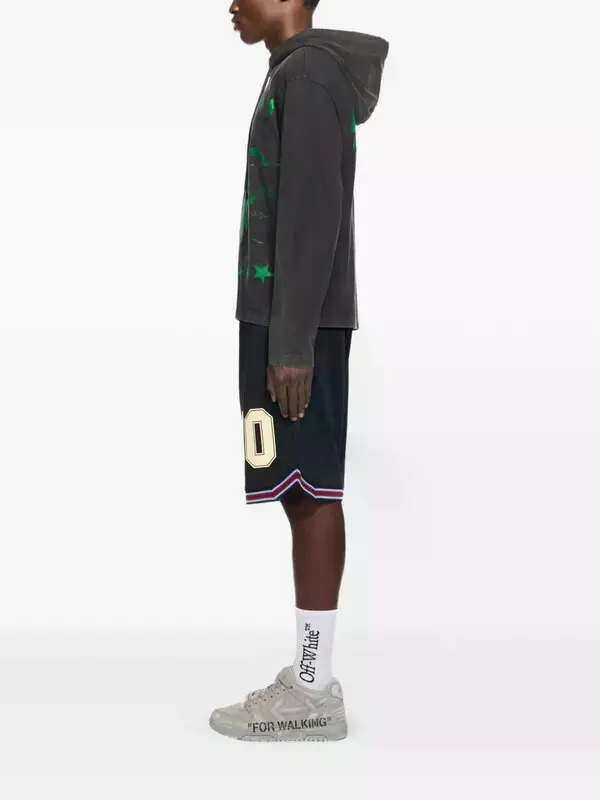Off-White Graphic-print Hooded T-shirt