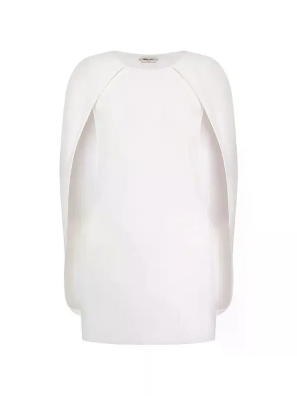 Alberta Ferretti Cape Mini Dress