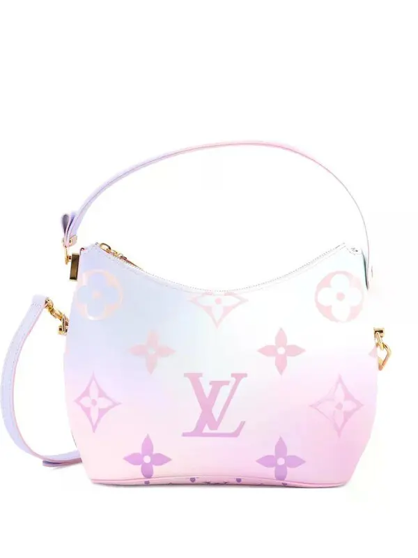 LOUIS VUITTON Marshmallow Hobo Bag Spring In The City Monogram Giant Canvas - Blue
