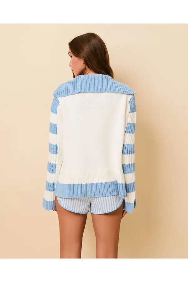 Solid & Striped Jack Cotton-blend Sweater