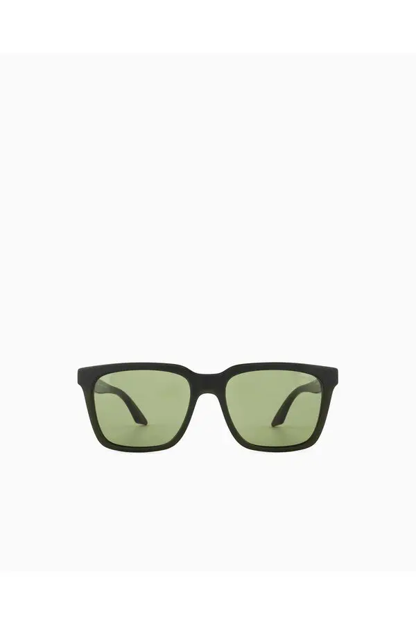 Emporio Armani Square Sunglasses - Natural