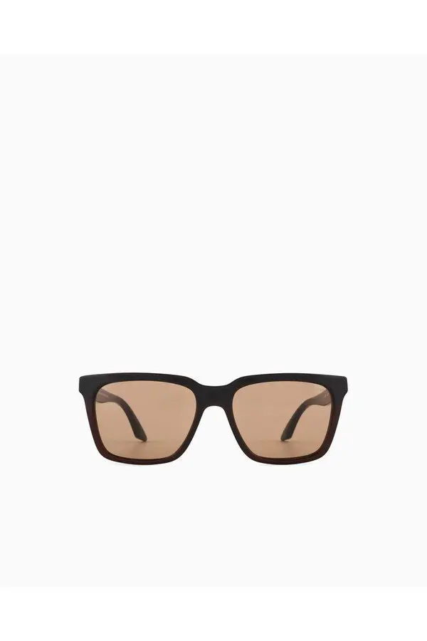 Emporio Armani Square Sunglasses - Natural