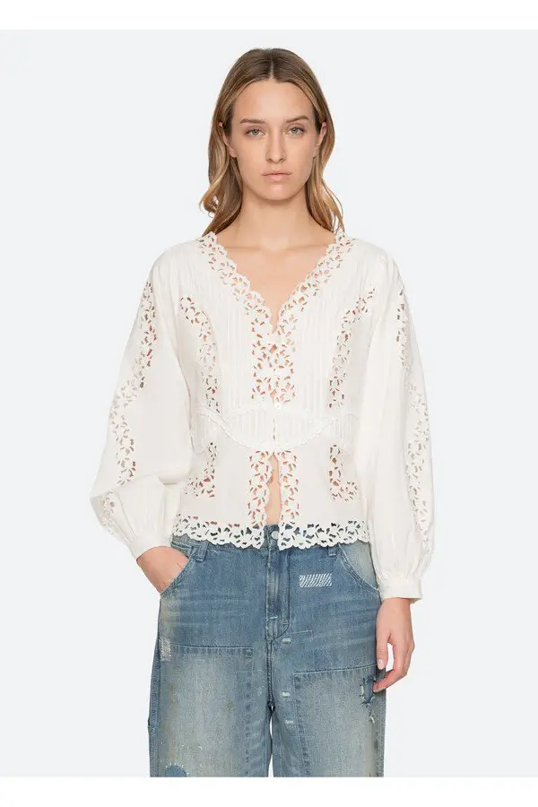 Sea Sofia Embroidered Blouse