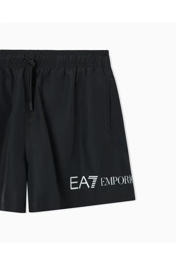 Emporio Armani Swimsuit In Technical Fabric