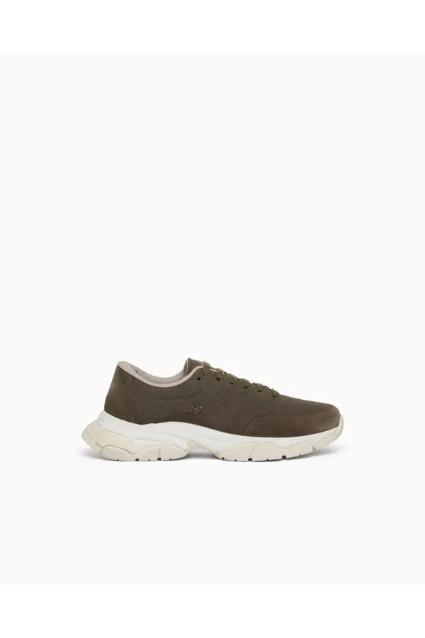 Giorgio Armani Suede Sneakers