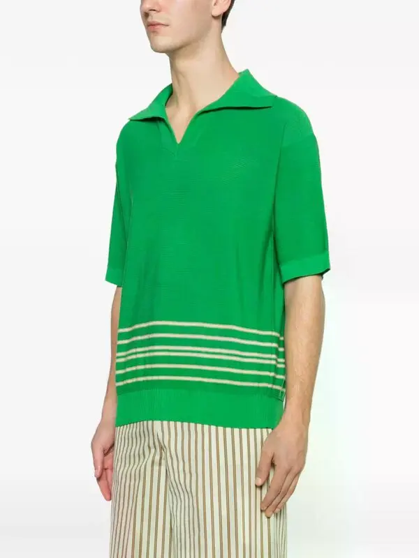 BODE Striped Boxy Polo