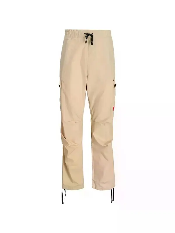 Hugo Elasticated Drawstring Trousers - Neutrals
