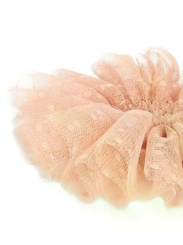 Red Valentino Ruffled Scrunchie