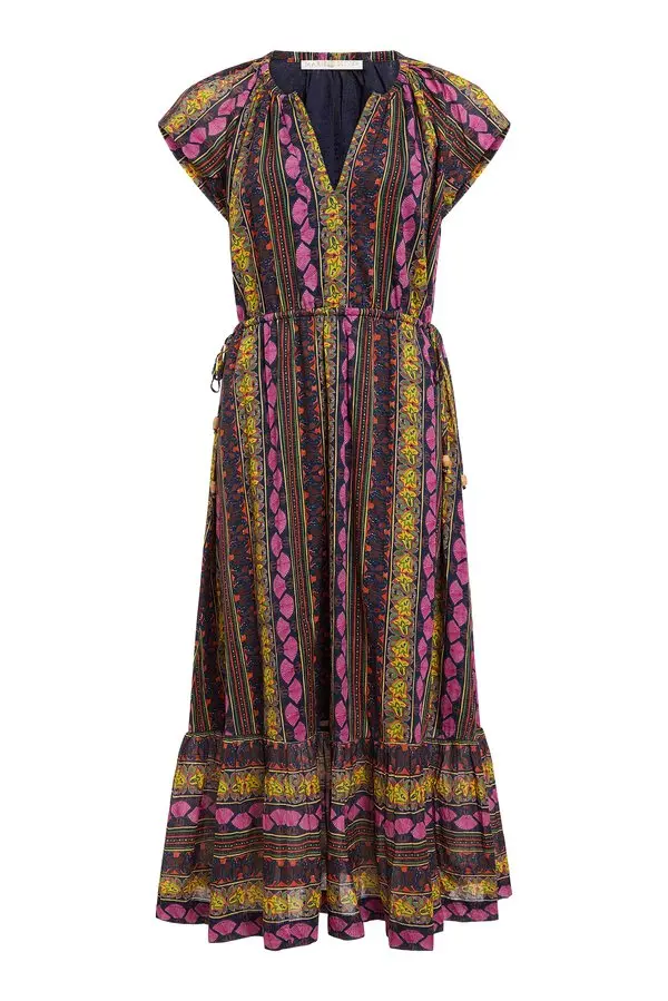 MARIE OLIVER Freya Print Maxi Dress