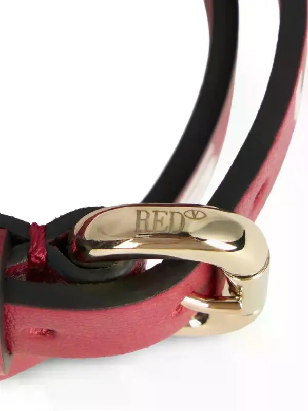 Red Valentino Buckle Bracelet
