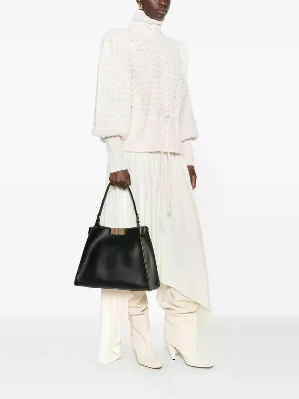 Fendi Way Medium Bag - Black