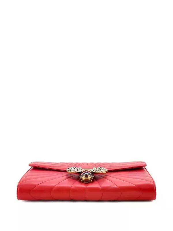 Gucci Queen Margaret Leather Clutch